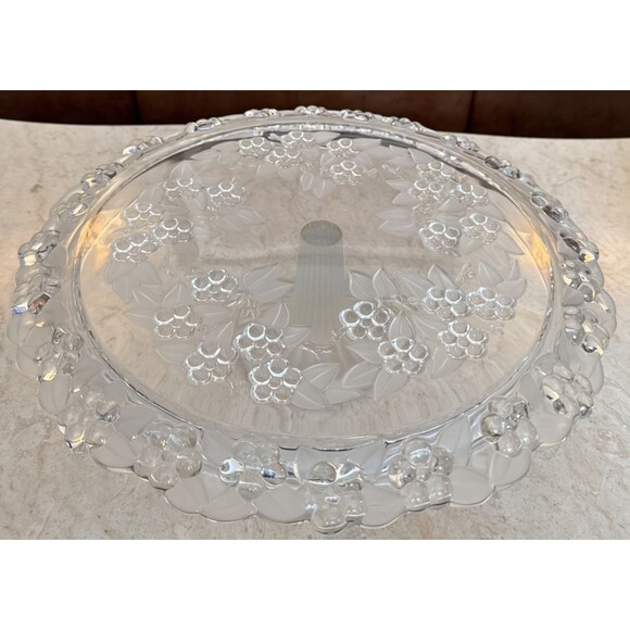 Mikasa | Dining | Mikasa Crystal Cake Stand Round Pedestal Carmen 3 ...